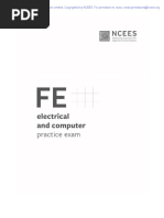 NCEES FE Mechanical Practice Exam | PDF