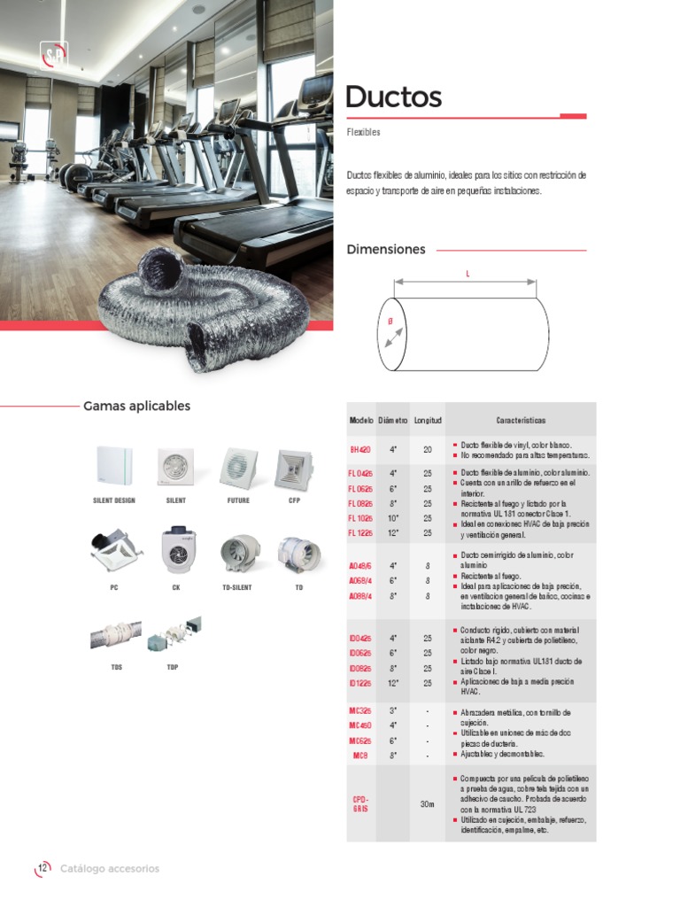 Ductos | PDF | Tubería (transporte de fluidos) | Ingeniería mecánica