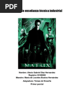 Analisis de La Pelicula The Matrix | PDF | Ciencia cognitiva | Cognición