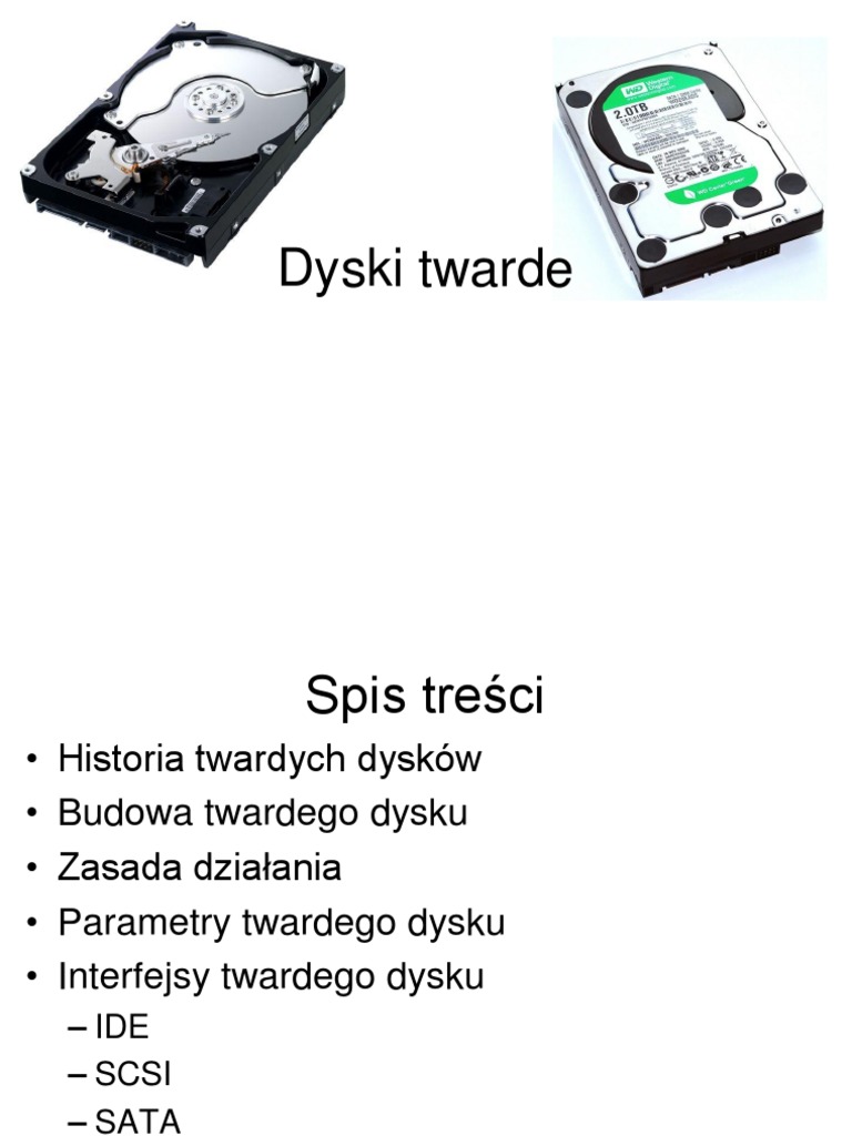 Dyski Twarde | PDF