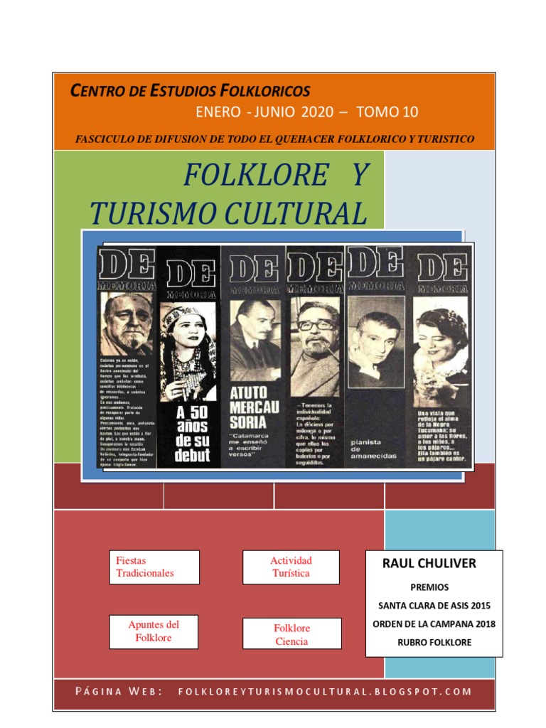 Revista Folklore Tomo 10 - 2020 | PDF