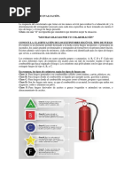 Partes y uso del extintor clase K | PDF | Agua | Espuma