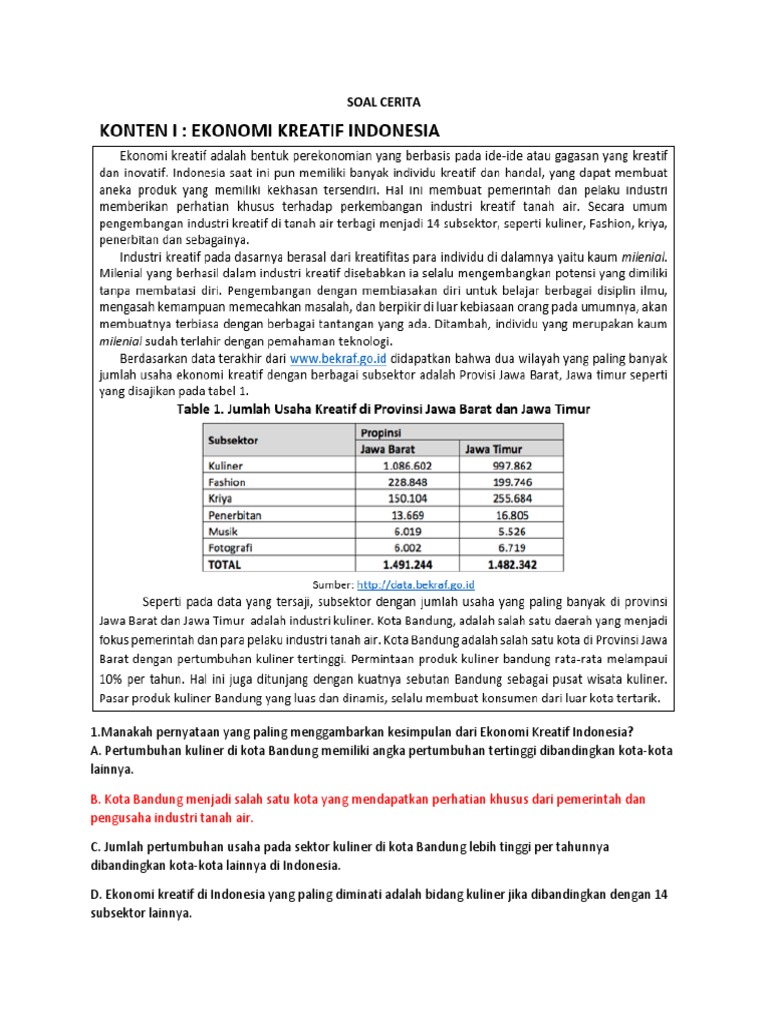 Contoh Soal Problem Based Test | PDF