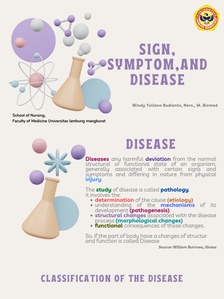 Disease, Signs Symptoms | Download Free PDF | Virus | Infection