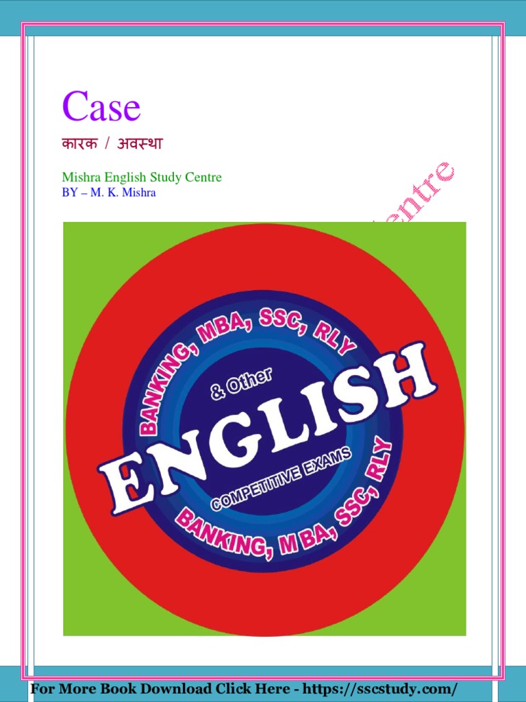 English Grammar Topic Case | PDF | Linguistics | Linguistic Morphology