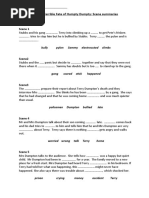 Humpty Dumpty Completed Script 5 People | PDF | Art