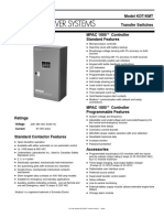 Kohler MPAC 1200 Controller Overview | PDF | Internet Protocols | Switch