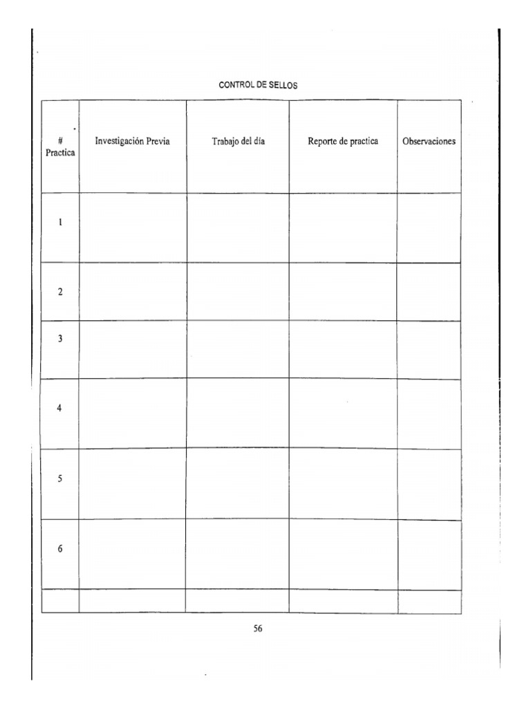 Control de Sellos | PDF