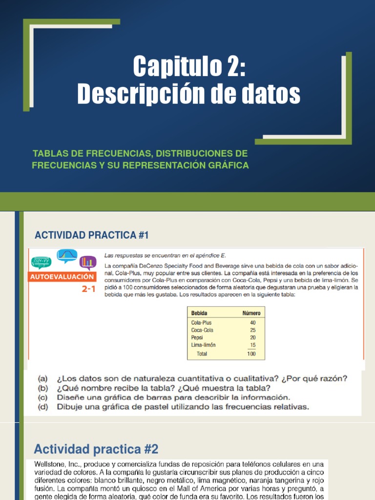 Ejercicios Propuestos Del Capitulo 2 Datos y Tablas de Frecuencia. | PDF | Negocios | Finanzas y ...