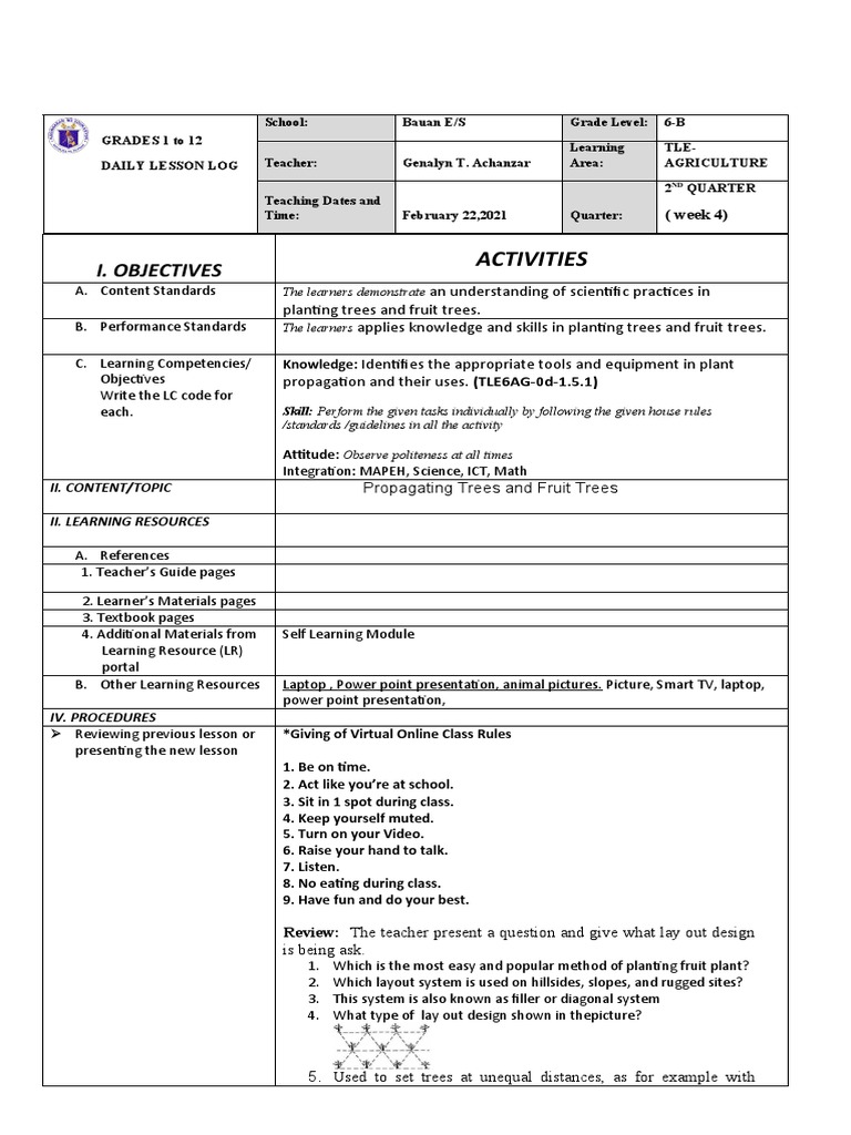 COT - DLP EPP 6 - Tools | PDF | Learning | Educational Technology