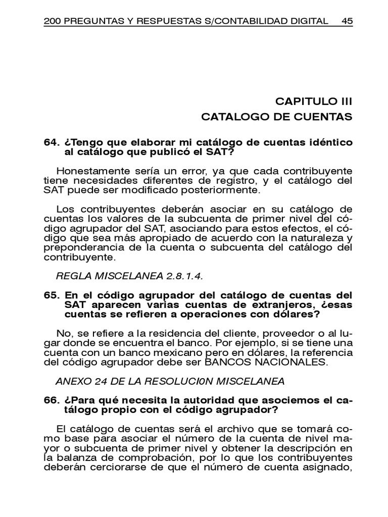 8 Catalogo de Cuentas | PDF | Contabilidad | Servicios financieros