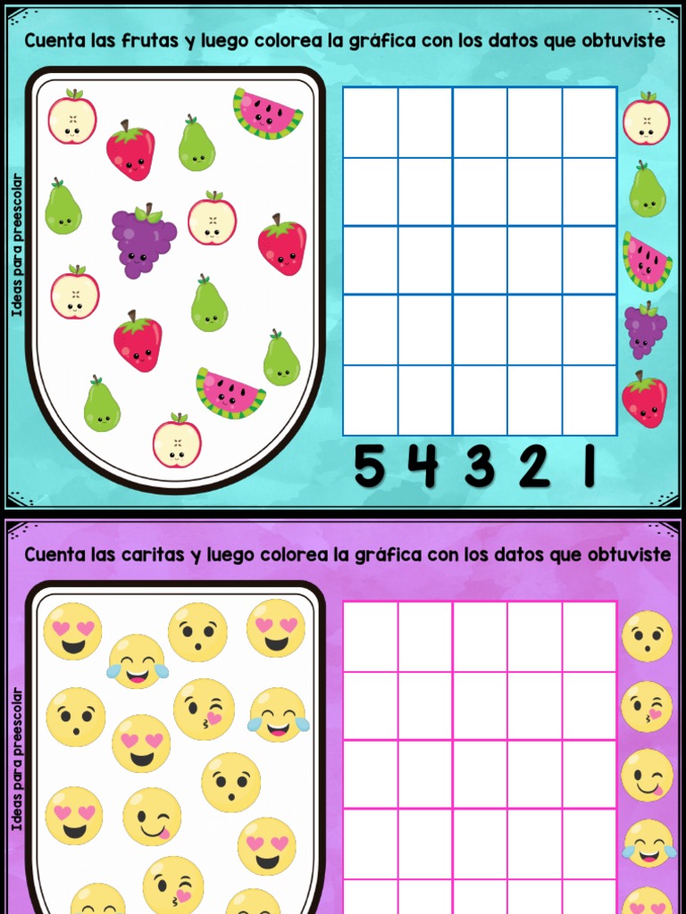 Contar y Colorear Hasta 20 | PDF