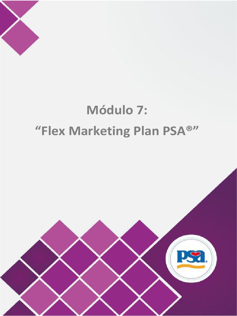 Módulo 7 - Flex Marketing Plan PSA | PDF | Marketing