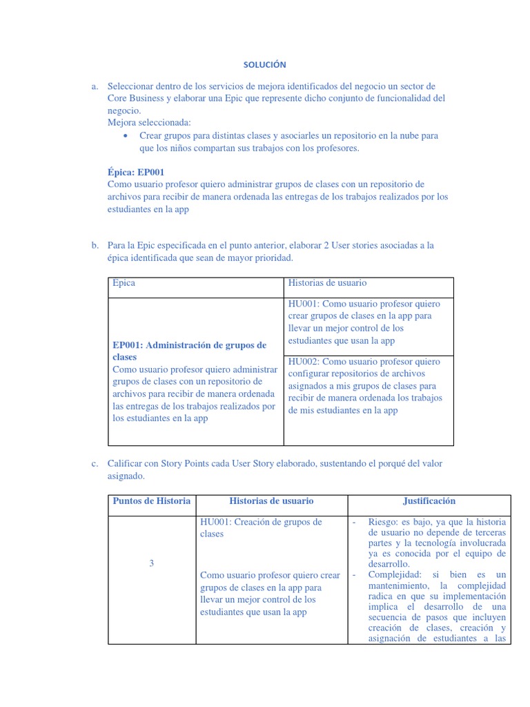 SOLUCIÓN Caso1 | PDF | Usuario (informática) | Informática