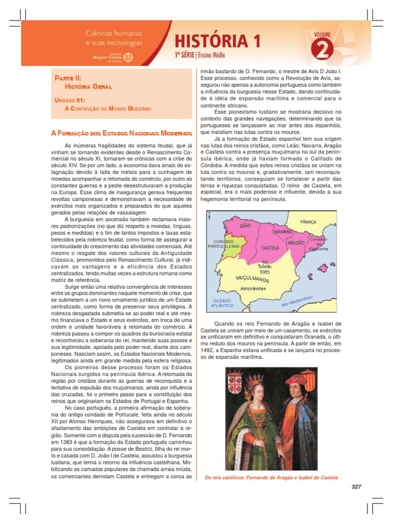 013 325 358 HIST 1 1 Serie Vol2 | PDF | Estado | Monarquia