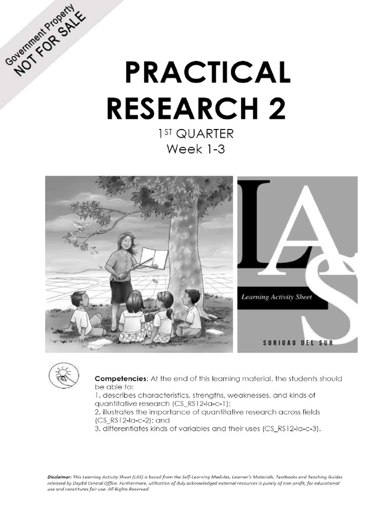 Practical Research 2 Las | PDF