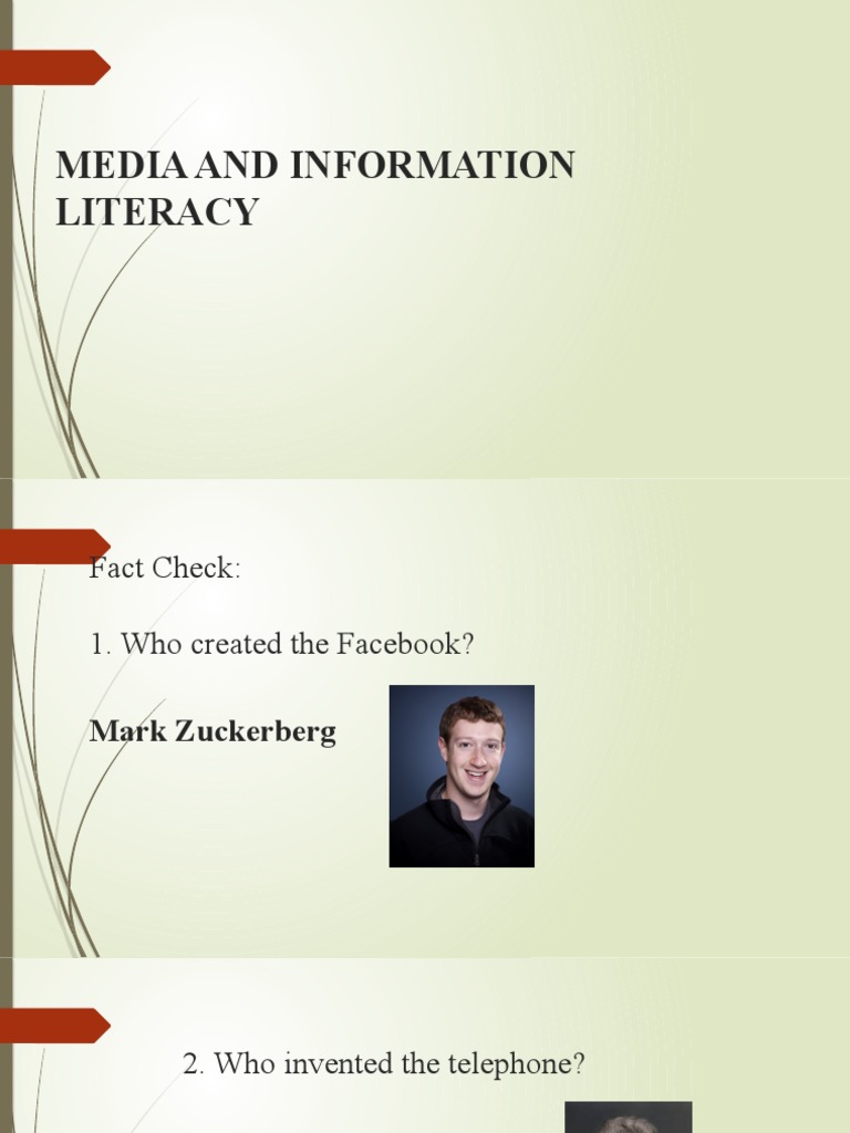 Media and Information Literacy Repaired | PDF | Mass Media | Media (Communication)