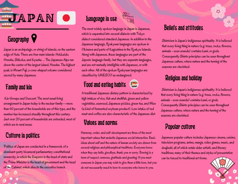 Brochure 3 in PC | PDF | Japan | Japanese Language