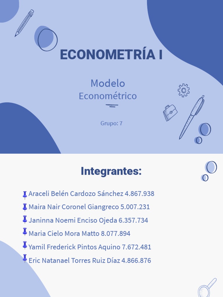 Trabajo Práctico de Econometría I | PDF | Econometría | Tipo de cambio