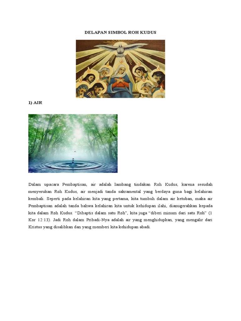 Delapan Simbol Roh Kudus | PDF
