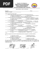Summative Test in ESP Grade 4 | PDF