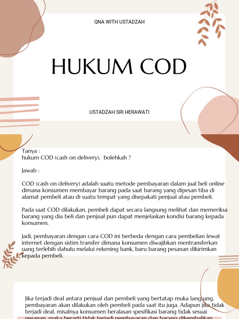 Hukum Cod | PDF