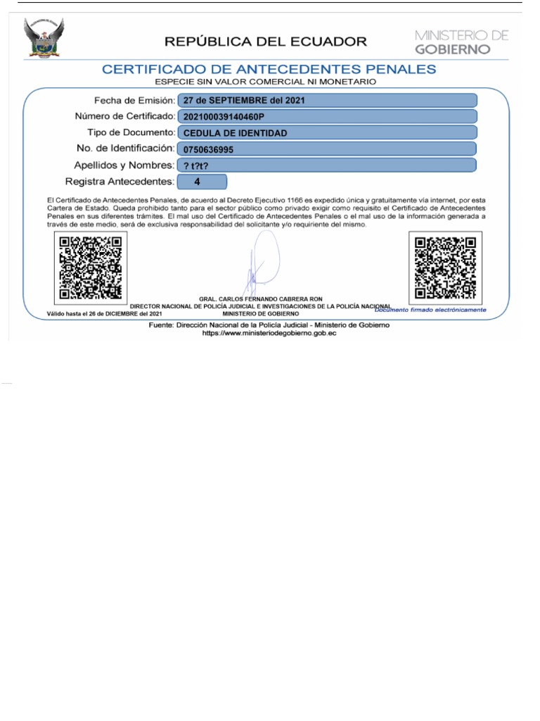 Cert Ant Penales | PDF | Business