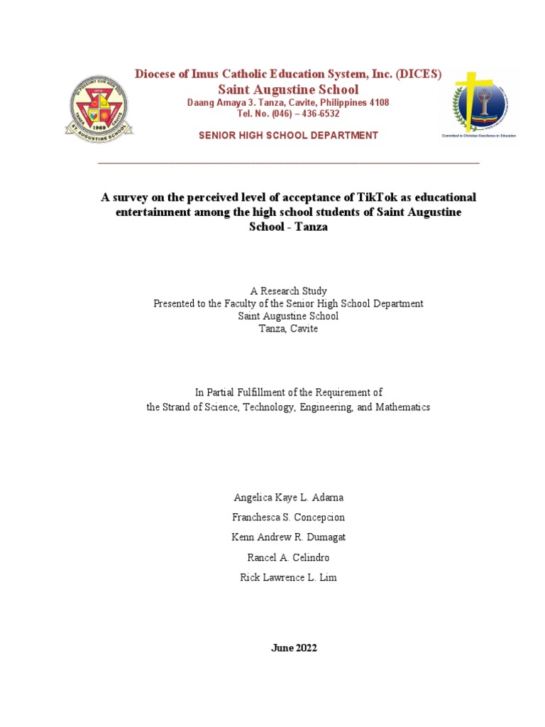 Research Final Pdf Survey Methodology Social Media 3982