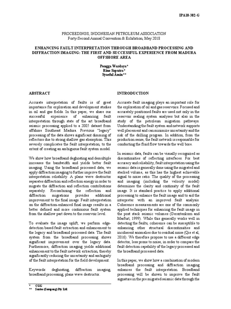 04enhancing Fault Interpretation Through Broadband Processing and Diffraction Imaging The First ...