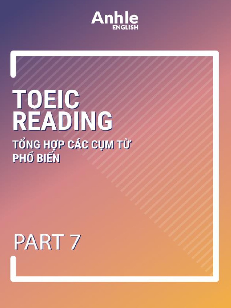 T NG H P Các C M T Toeic Part 7 | PDF | Ho Chi Minh City | Vietnam