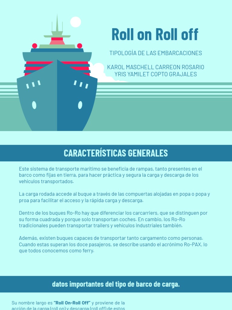 RORO Equipo1 | PDF | Envío | Embarcación