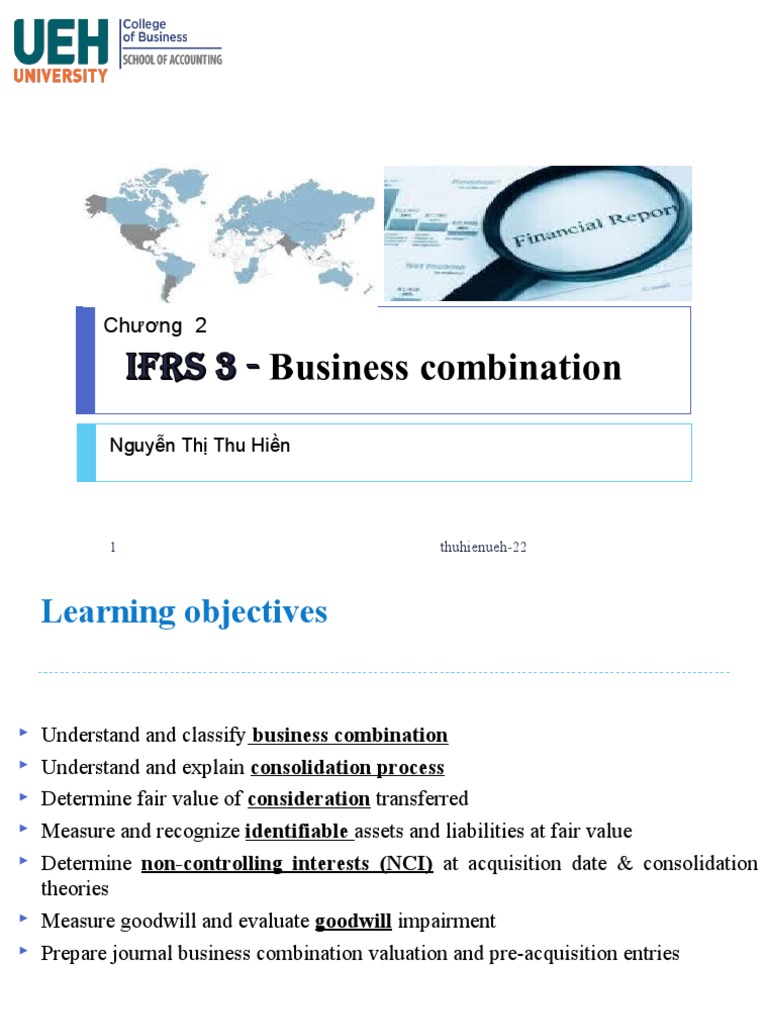 Ifrs III - c2 - Ifrs 3 - SV | PDF | Goodwill (Accounting) | Fair Value