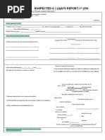 Adverse Drug Reaction Form | PDF | Pharmacovigilance | Pharmaceutical Drug