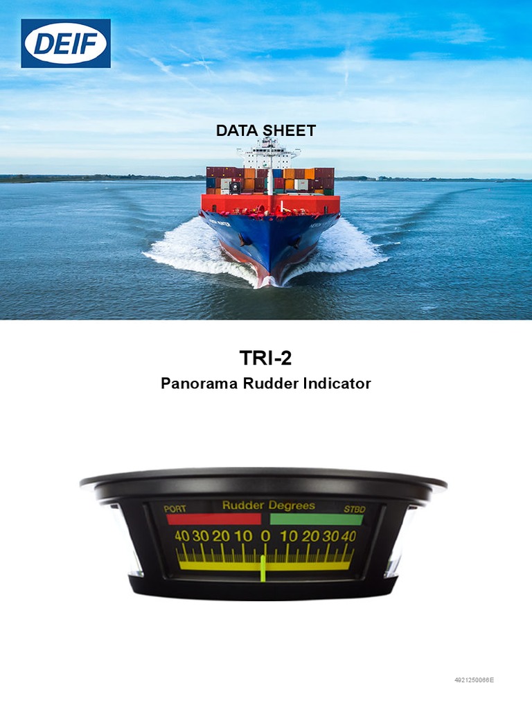 Tri 2 Data Sheet 4921250066 Uk | PDF | Electrical Engineering | Manufactured Goods