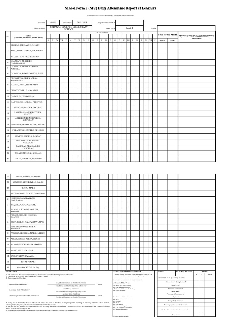 Sf2 Grade 2 Pdf Human Life Stages Human Development
