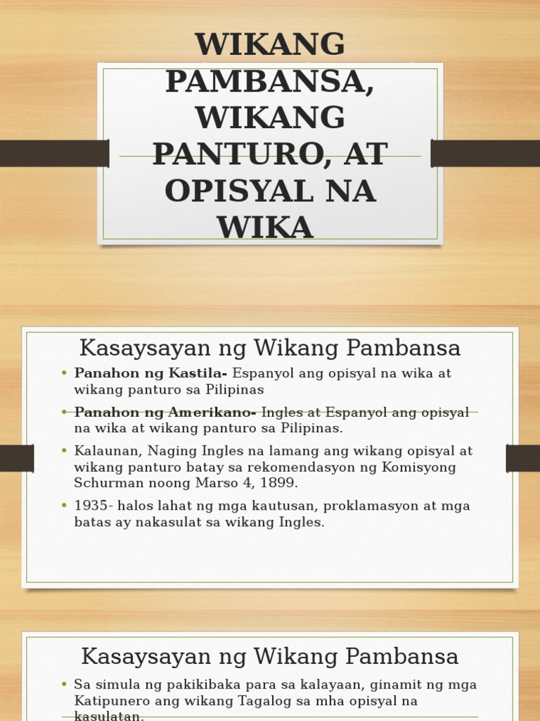 Wika 2 | PDF