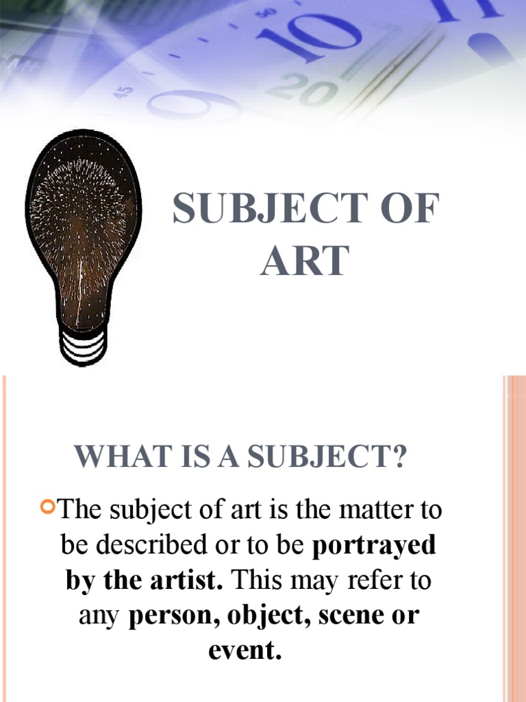 Subject of Art | PDF | Abstract Art | Cubism