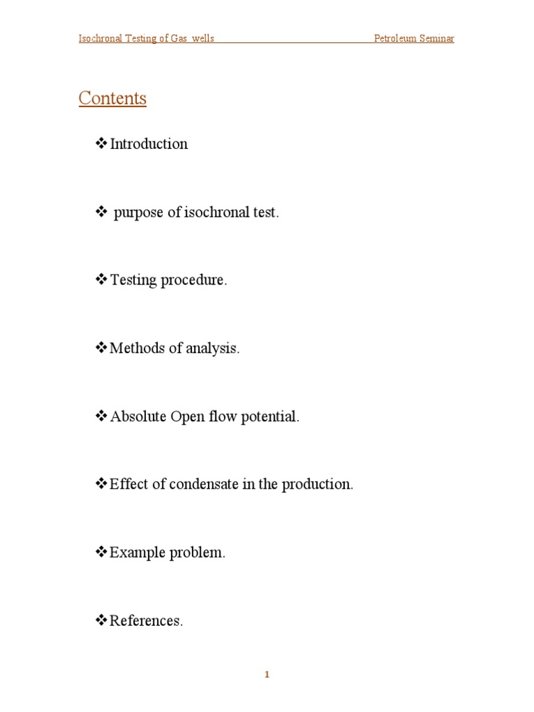 Isochronal Testing of Gas Wells | PDF | Petroleum Reservoir ...
