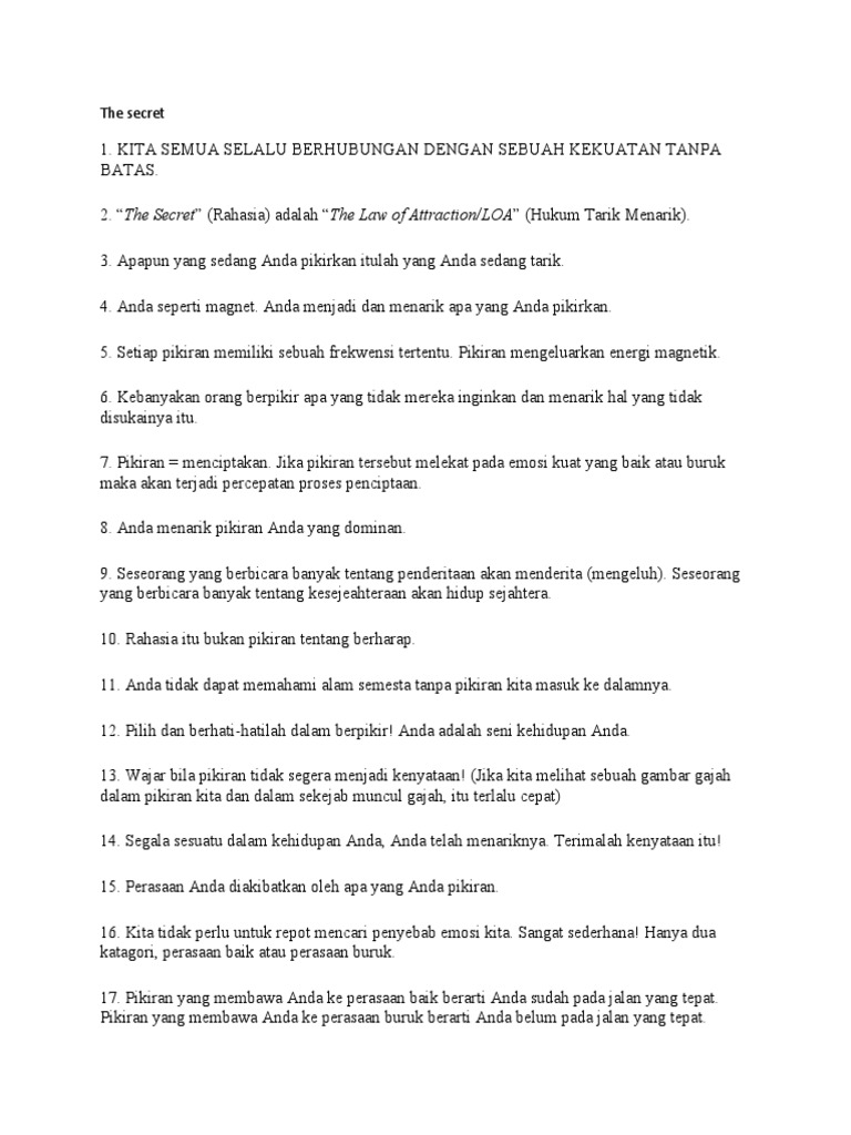 The Secret | PDF