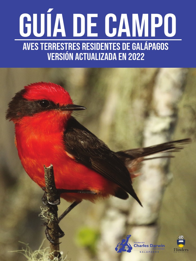 FCD Guia de Campo Aves Terrestres 2021 | PDF | Islas Galápagos | Aves
