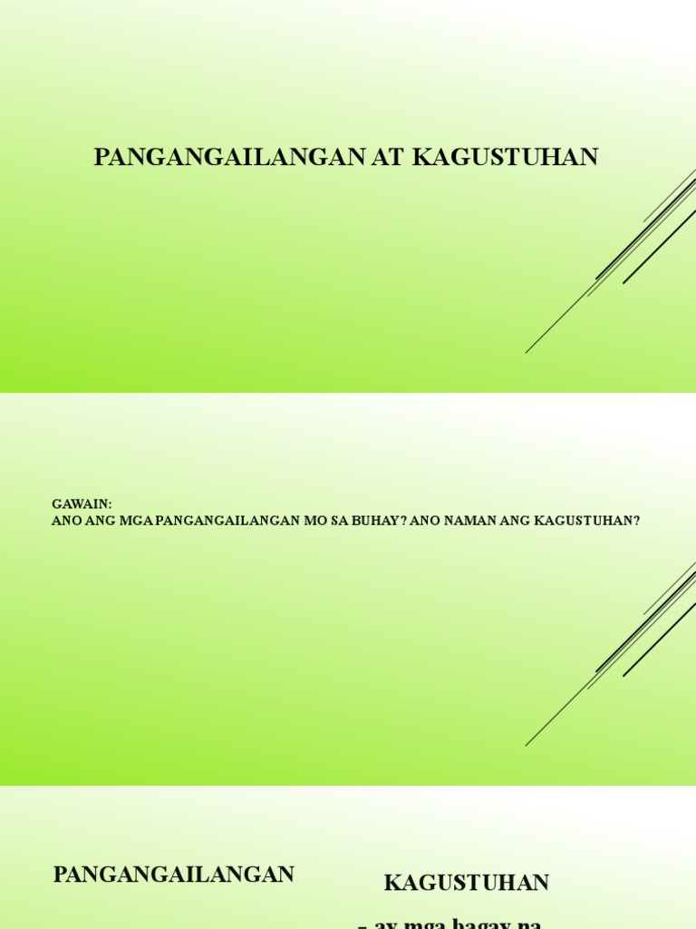 Powerpoint Presentation in Aral Pan | PDF
