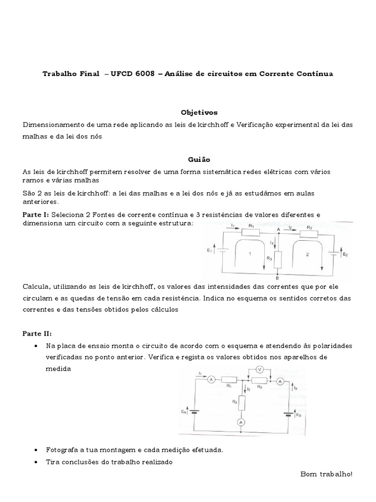 Trabalho Final Ufcd 6008 | PDF