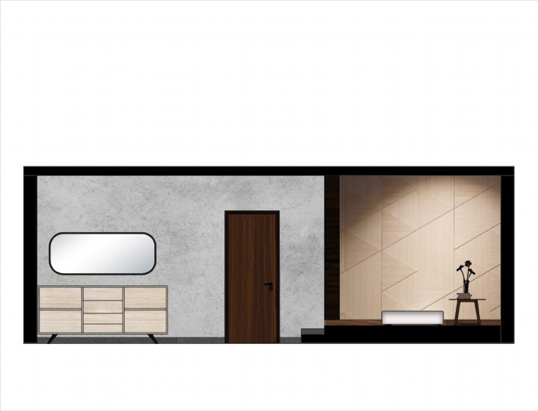 Living Dining Elevation Main Door | PDF