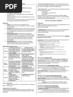 RGO PA Reviewer Marcos | PDF | Psychological Evaluation | Test (Assessment)