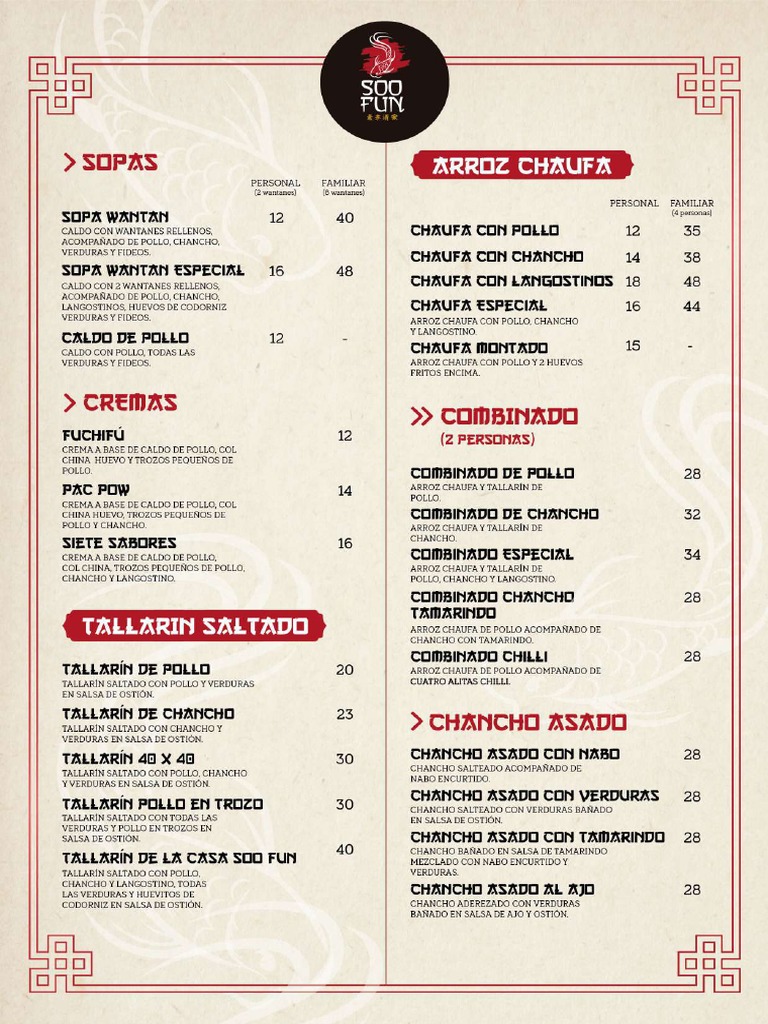 Carta Soo Fun | PDF