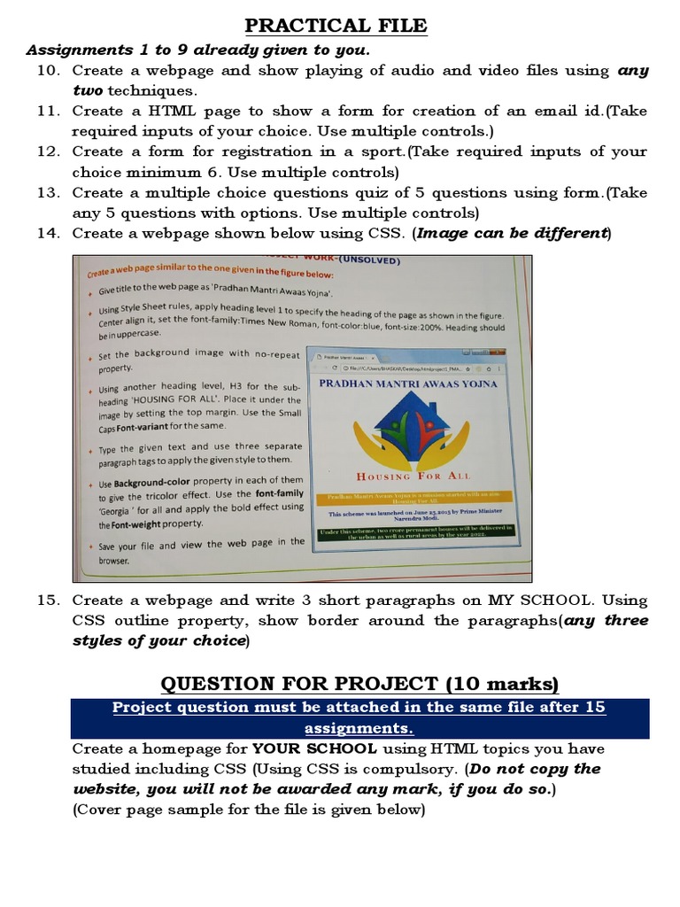 Class X Assignments Part 2 | PDF
