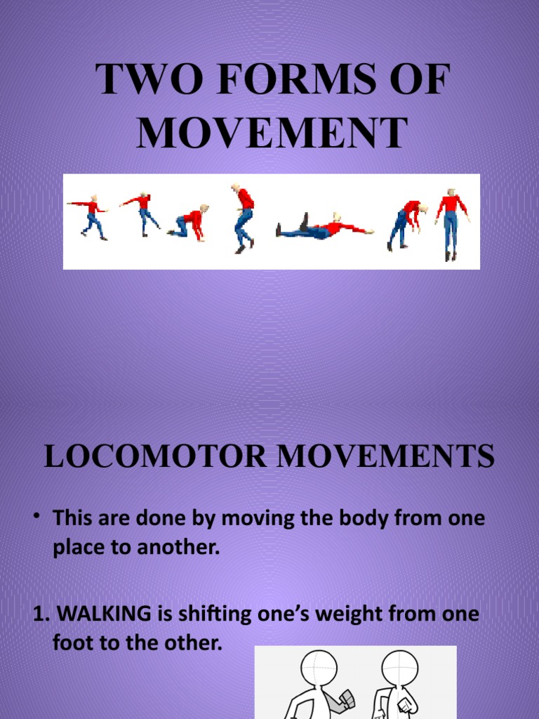 Overview of Locomotor Movements | PDF | Wellness