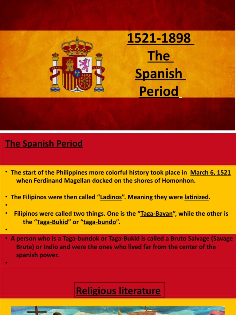 The Spanish Colonial Period | PDF | Philippines