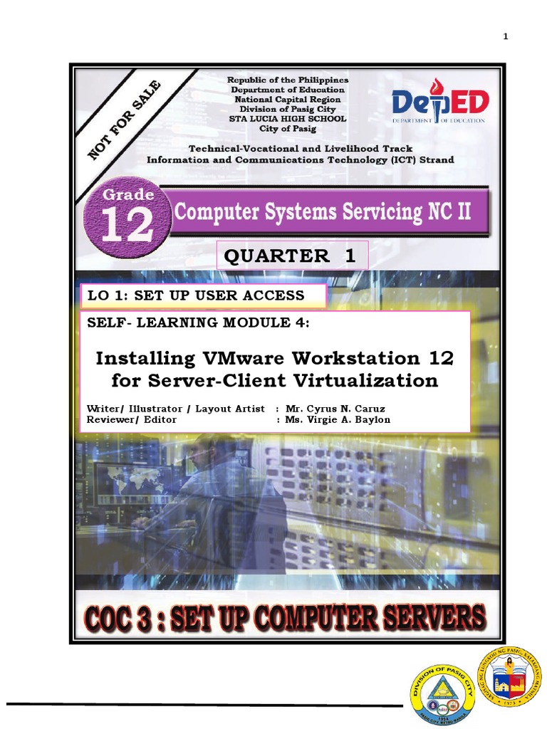 TVL - CSS 12 - Q1 - M4 | PDF | Virtualization | Operating System