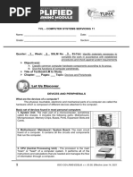 T.L.E Module 1 Grade 8 | PDF | Personal Computers | Computer Monitor
